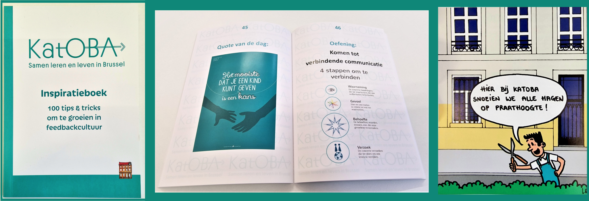 KatOBA launches inspiration book about feedback culture - KatOBA